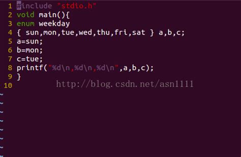 typedef enum 和enum详细用法-CSDN博客