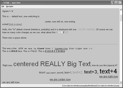 wxhtmlwindow cross platform gui programming with wxwidgets