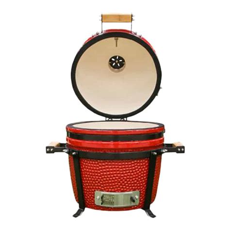 Grilldome Charcoal Bbq Egg 15” Red Wizard Hot Tubs