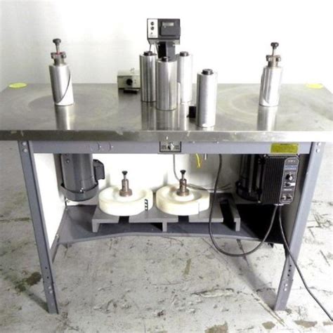 56 In L X 24 In W Stainless Steel Label Rewinding Table With Teco