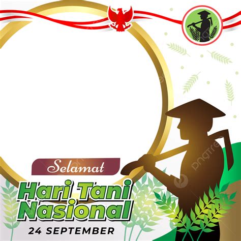 Twibbon Selamat Hari Tani Nasional Png Selamat Hari Tani Nasional