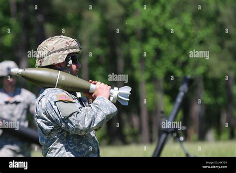 Army National Guard Soldiers Enrolled In The 11c Indirect Fire Infantryman Course And 11b