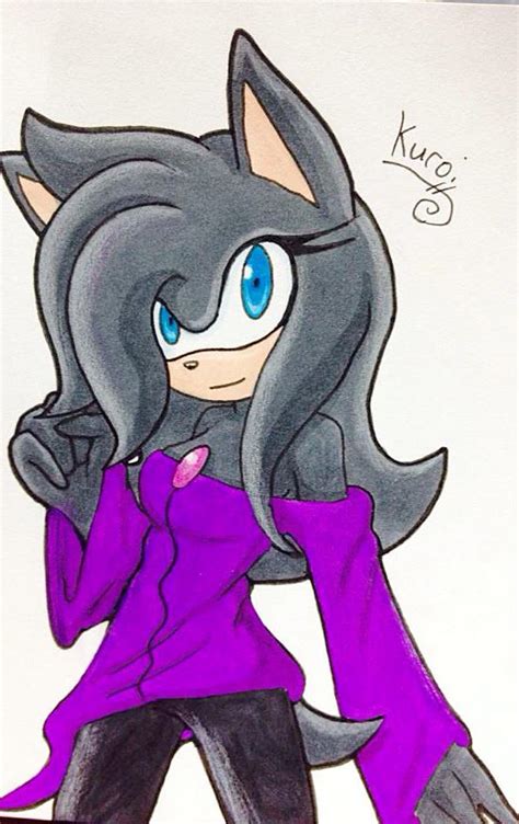 Kuroi The Hedgehog Request By Jadowic On Deviantart