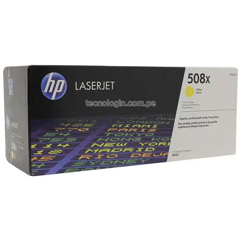 Tóner Hp Cf362x 508x Yellow Laserjet M552 M553 M577