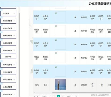 Pythondjango小区公寓学生宿舍报修管理系统nodesjvue Csdn博客