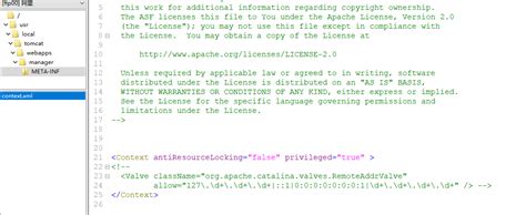 solution to the 403 error when tomcat accesses manager app programmer sought