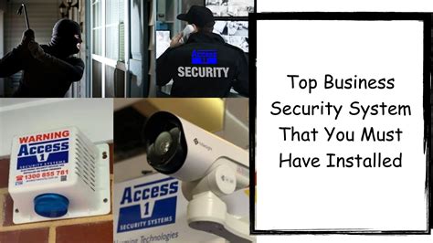 4 Business Security Systems That You Should Install In Perth