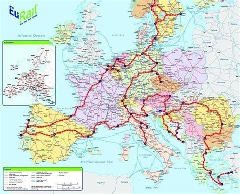 Rick Steves Eurail Map