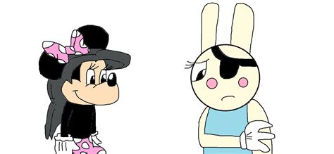 Minnie And Bunny Aka Rebecca By Naufalisback On Deviantart