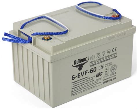 Отзывы и Обзор аккумулятора Rutrike 6-EVF-60 (12V60A/H C3) 2024 ...