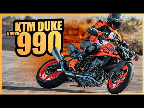 NOVA KTM DUKE 990 FICOU INSANA A MOTO NAKED MAIS IMPRESSIONANTE DO ANO