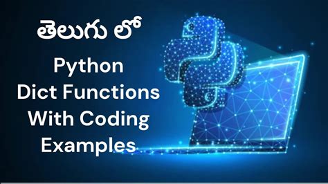 Dict Functions With Coding Vidya Pratibha Python Coding With Dict Functions Datatypes