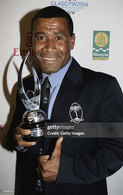 Waisale Serevi Of Fiji Whose Team Won The Irb Sevens Team Of The