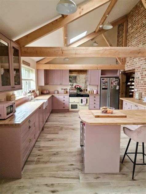 Chilcomb Antique Rose Home Decor Kitchen Pink Kitchen Cupboards Kitchen Style
