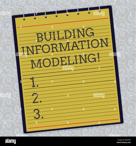 Handwriting Text Building Information Modeling Concept Meaning An Intelligent D Modelbased