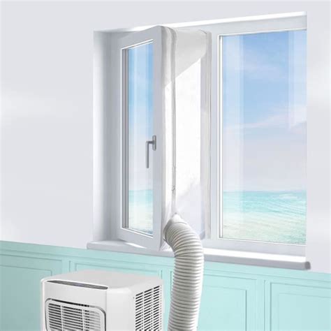 Kit Fenêtre Climatiseur Mobile m Tissu Calfeutrage Fenêtres Sèche linge Climatis Cdiscount