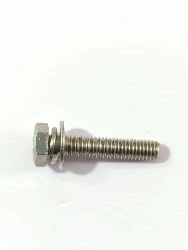 Stainless Steel SS Hex Philips SEMS Bolts Diameter 3 Mm At 1 Piece