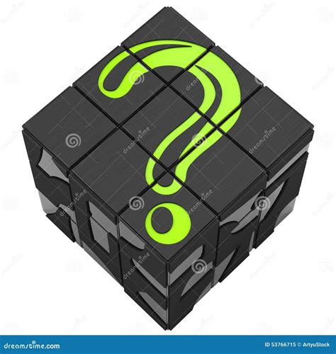 Cube Question Stock Illustrations Cube Question Stock Illustrations Vectors Clipart