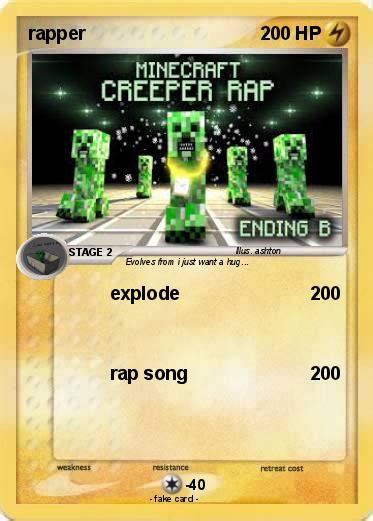 Pokémon Rapper 32 32 Explode My Pokemon Card