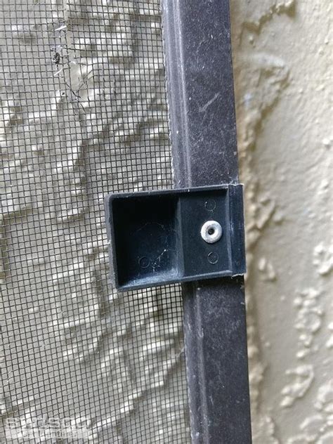 Window Screen Black Plastic Pull Tab 1 X 1 12