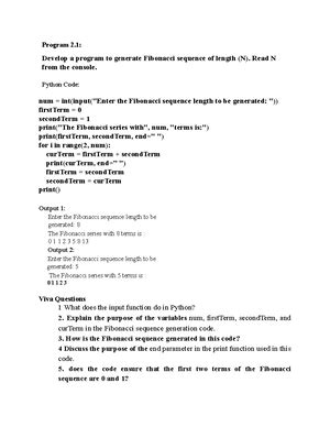 Program 1 Lab Pgm Introduction To Python Programming Studocu