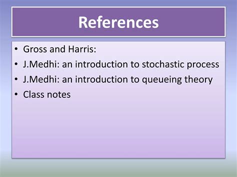 Basics Of Stochastic And Queueing Theory PPT
