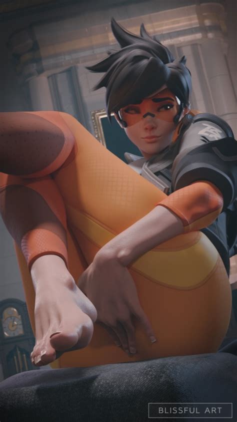 Rule 34 XYZ Overwatch Overwatch 2 Lena Oxton Tracer Blissful Art