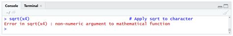 Square Root In R 5 Example Codes Sqrt Function Explained In R Studio