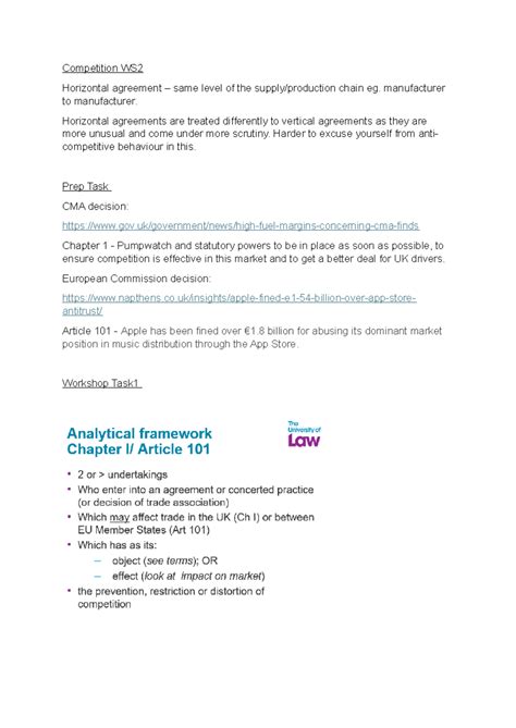 Competition Ws2 Ws Work Competition Ws Horizontal Agreement Same