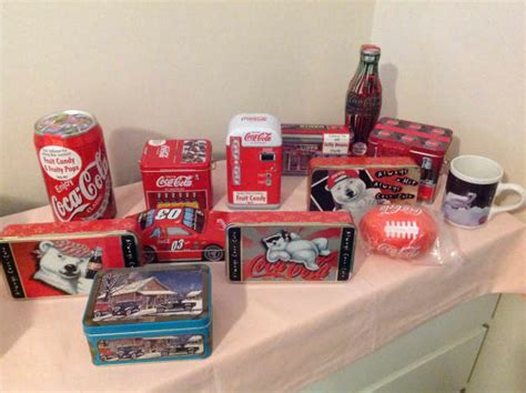 Coca Cola Coke Rare Collectable Tins Including Musical Tin Etc New