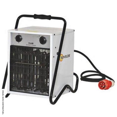 Aérotherme électrique Triphasé B9c Chauffage Mobile Performant