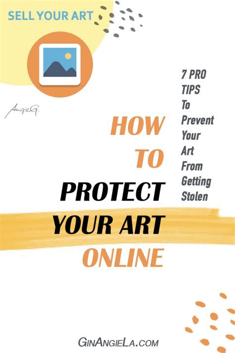 PRO TIPS How To Protect Your Art Online Prevent Art Theft On The Web