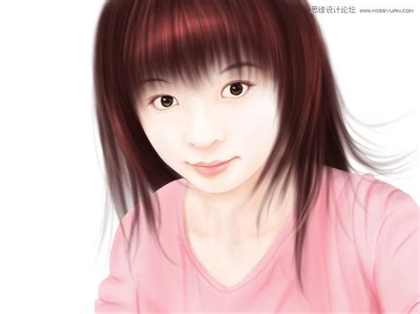 Photoshop给美女照片转手绘之详细教程4 Ps教程网