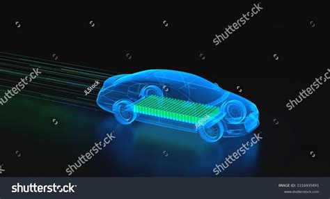 Solid State Battery Pack Design Electric Vehicle Stock Illustration 2216935891 Shutterstock