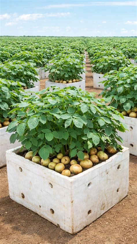 I Grow Big Potatoes In Foam Boxes At Home Using A Simple Method