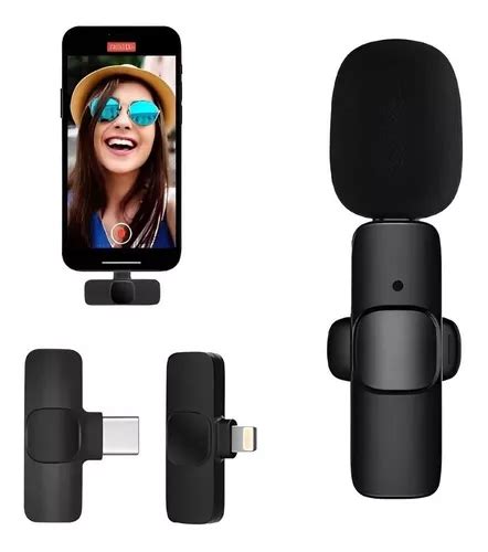 Micrófono Inalámbrico De Solapa Para iPhone O Tipo C En MercadoLibre