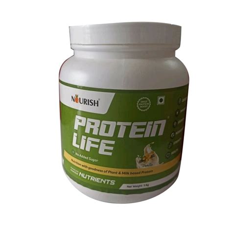 Nourish Protein Life Vanilla Flavour Powder Non Prescription At Rs