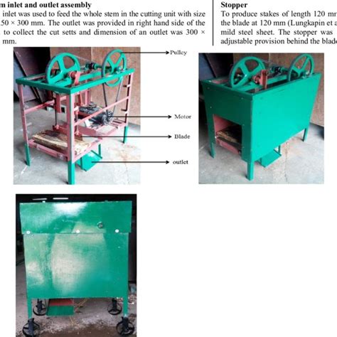 Power Operated Cassava Sett Cutter Download Scientific Diagram