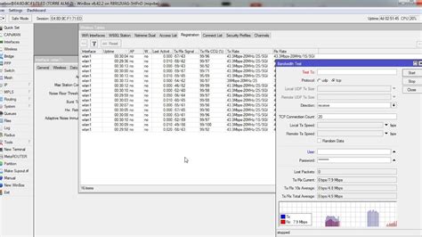 COMO CONFIGURAR AP MIKROTIK PART Modulacion Banda N YouTube