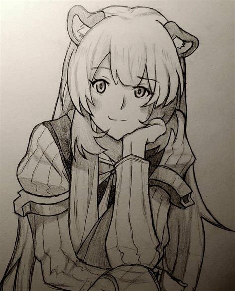 My Sketch Of A Smug Raphtalia 😊 Scrolller