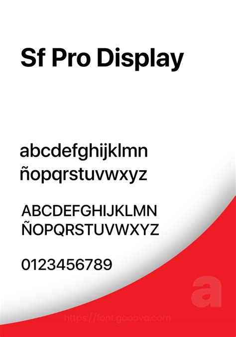 SF Pro Display Font FREE Download Gooova Fonts