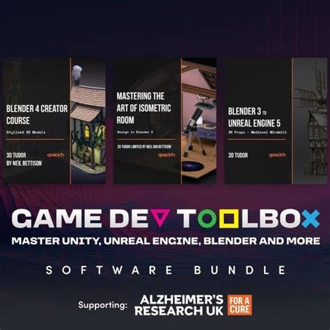 Game Dev Toolbox Master Unity Unreal Engine Blender And More Sale Gamedev Unity