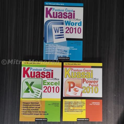 Buku Belajar Komputer Microsoft Office 2010 Microsoft Word Microsoft