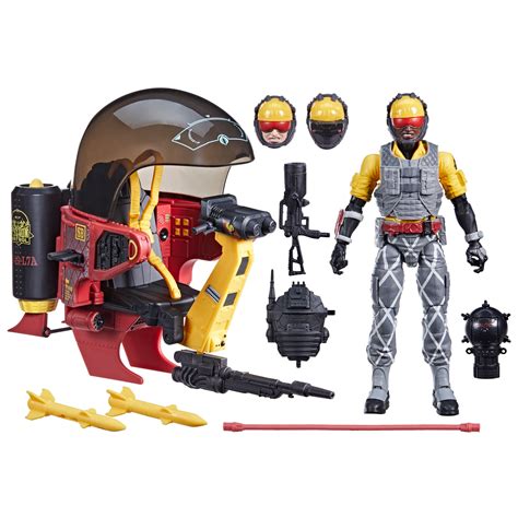 Tele Viper And Flight Pod Python Patrol Classified Cobra Figures