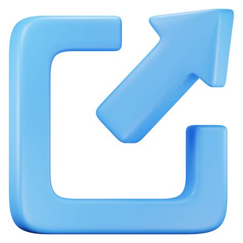 Expand Arrow 3d Icon Illustration 41643634 Png