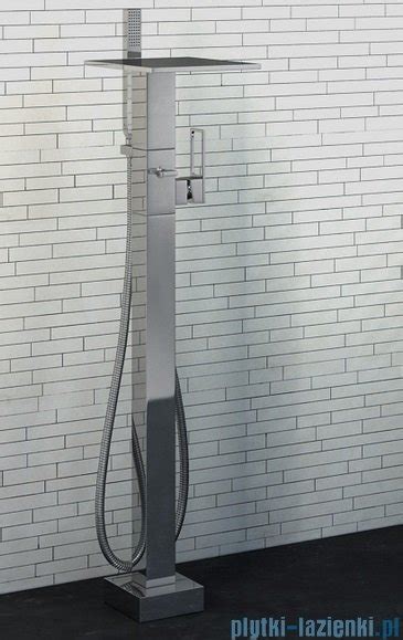 Kohlman Nexen Bateria wannowa wolnostojąca chrom QF U plytki lazienki