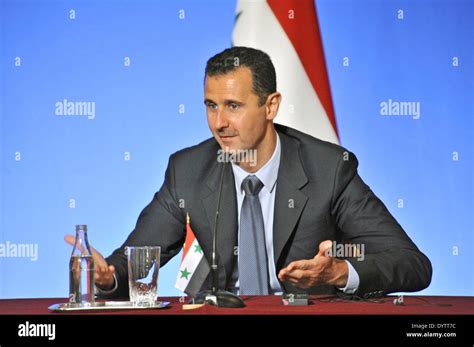 Bashar Al Assad High Resolution Stock Photography And Images Alamy