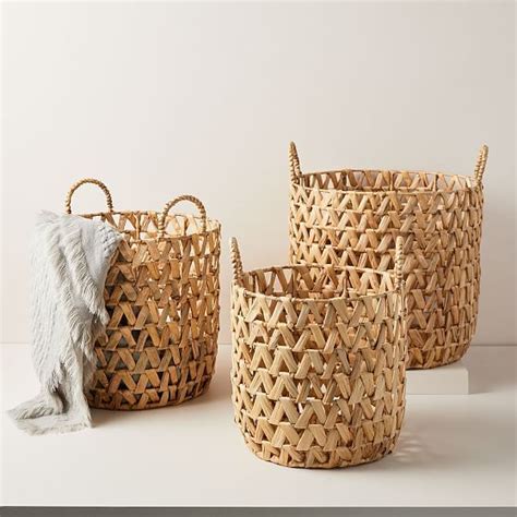Baskets Wicker Home Accessories Storage Baskets