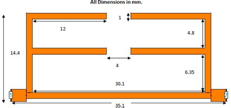 Top Layer Of The Proposed Microstrip Band Elimination Filter Download Scientific Diagram