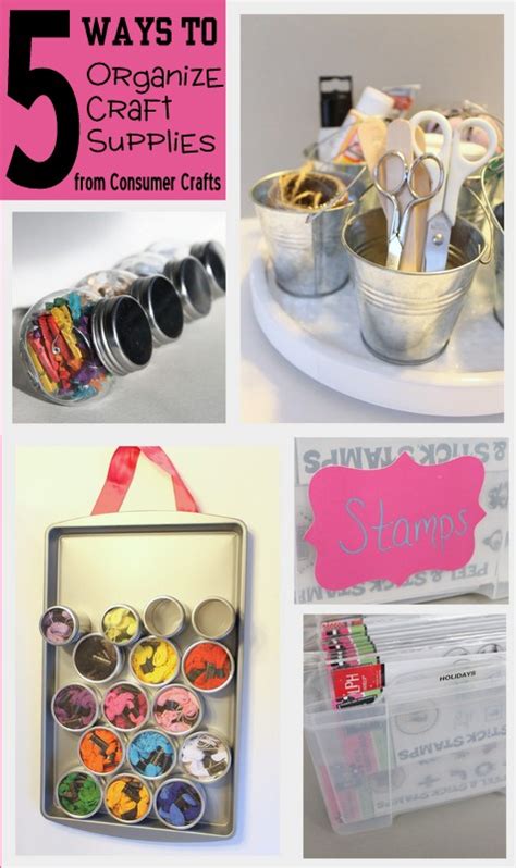 My Organized Craft Area Angie Holden The Country Chic Cottage